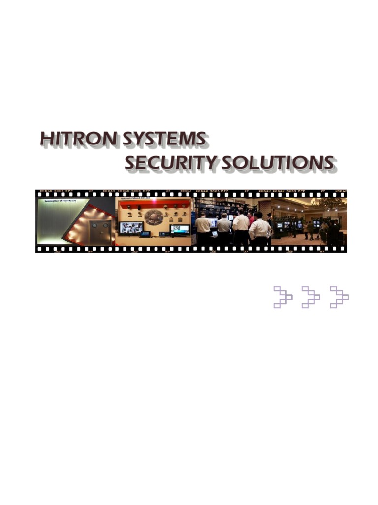 Hitron CCTV Camera Solutions Overview | PDF | Digital Video Recorder ...