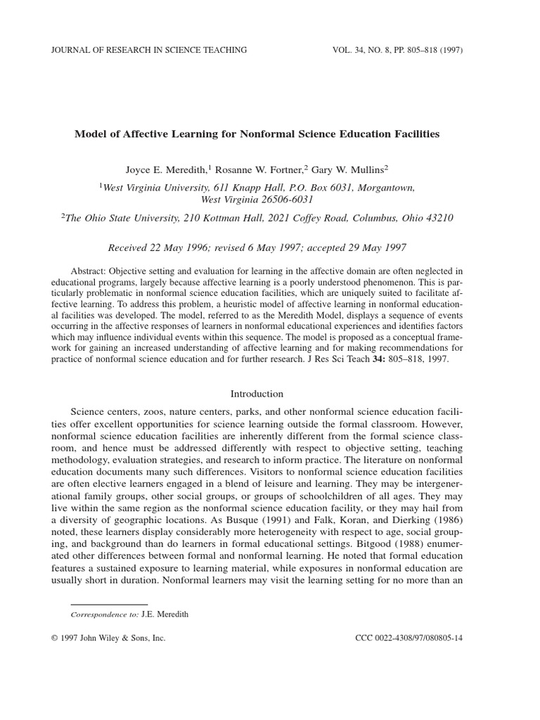 Value Learning | PDF | Affect (Psychology) | Motivation