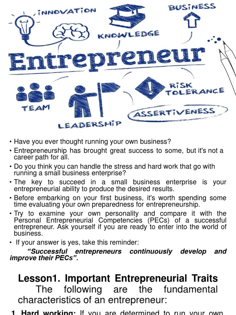 PECs ICT | PDF | Entrepreneurship | Goal