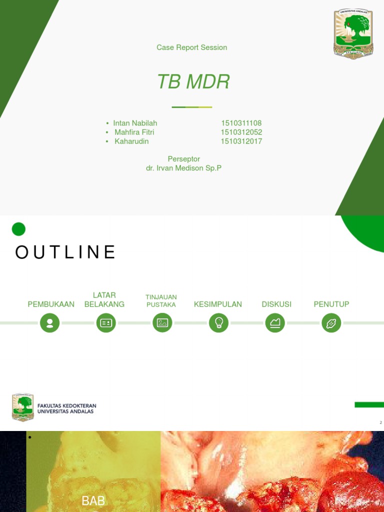 TB MDR | PDF | Pengembangan Diri | Kesehatan Holistik