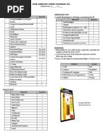 Grade 1,2 and 3 Requirements:: Notebook: Writing Notebook | PDF | Art