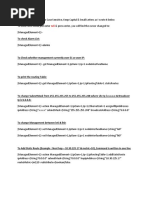 Nokia Command Cheat Sheet | PDF | Electronics | Areas Of Computer Science