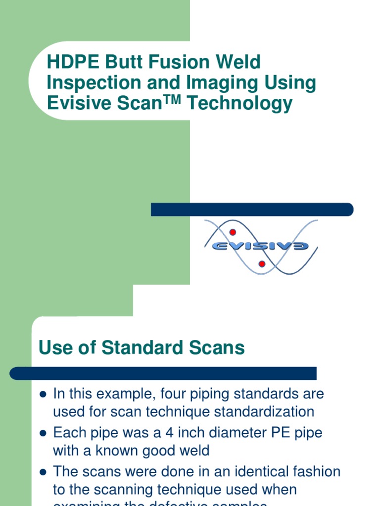 HDPE Butt Fusion Weld Inspection and Imaging PDF | PDF | Pipe (Fluid ...