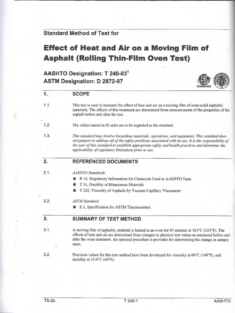 Aashto T 240 | PDF