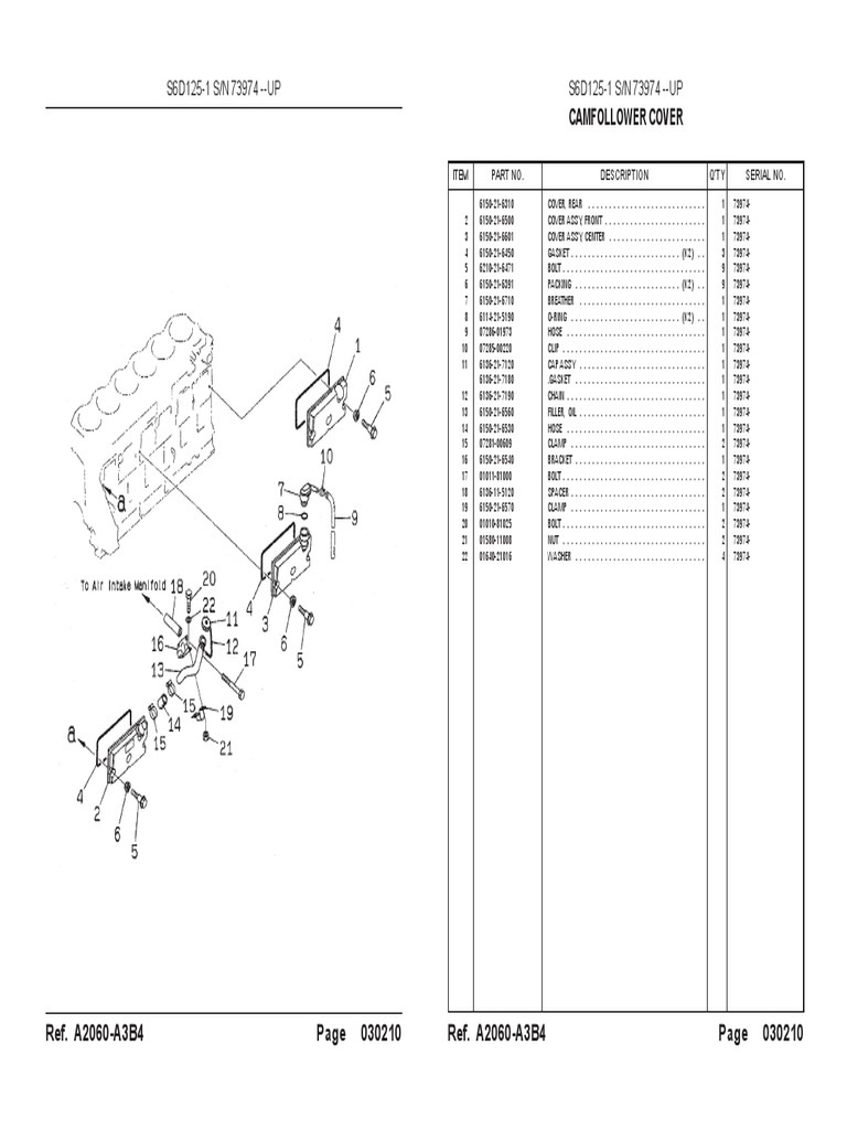 Part Book | PDF | Screw | Piston