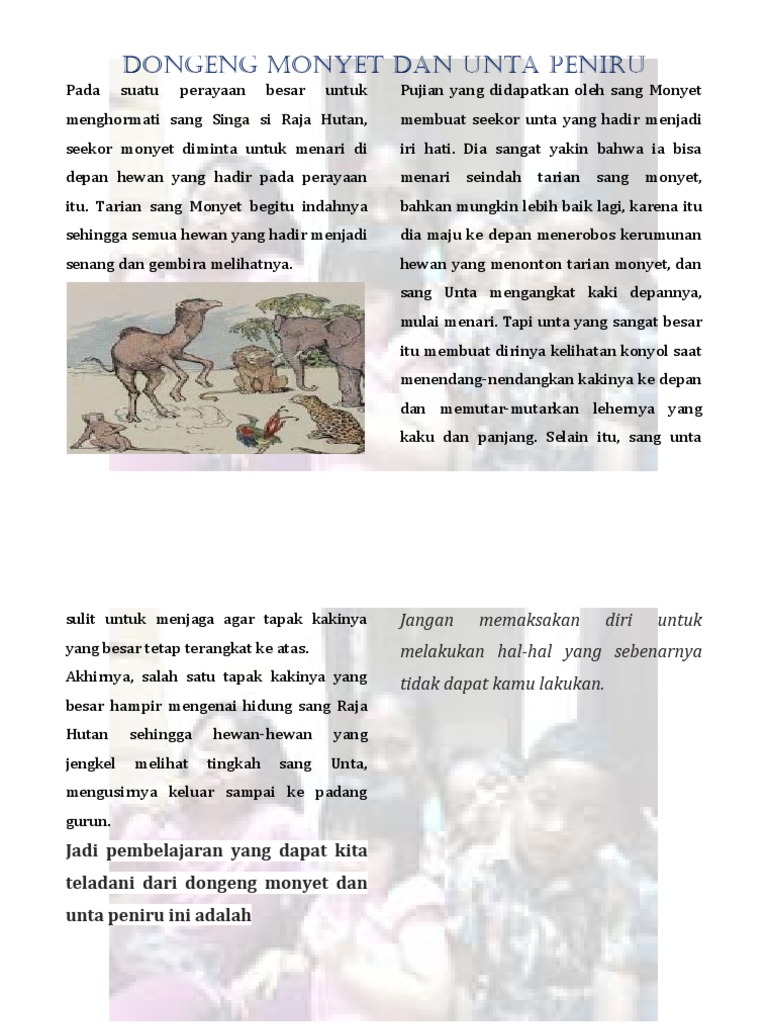 Dongeng Fabel Binatang | PDF