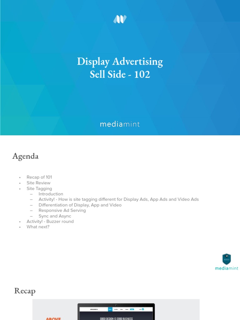 Display Advertising Demo | PDF | Html Element | Advertising