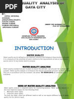 Drinking Water Testing Parameters | PDF