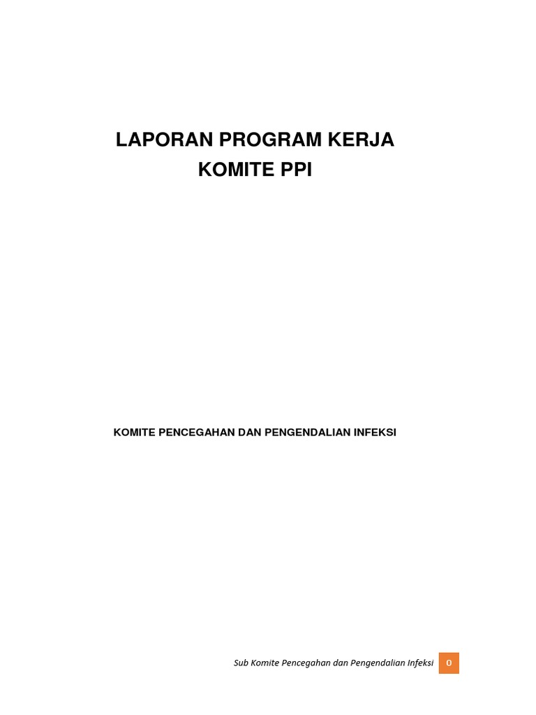 Contoh Laporan Ppi Semester 1 Tahun 2018 | PDF