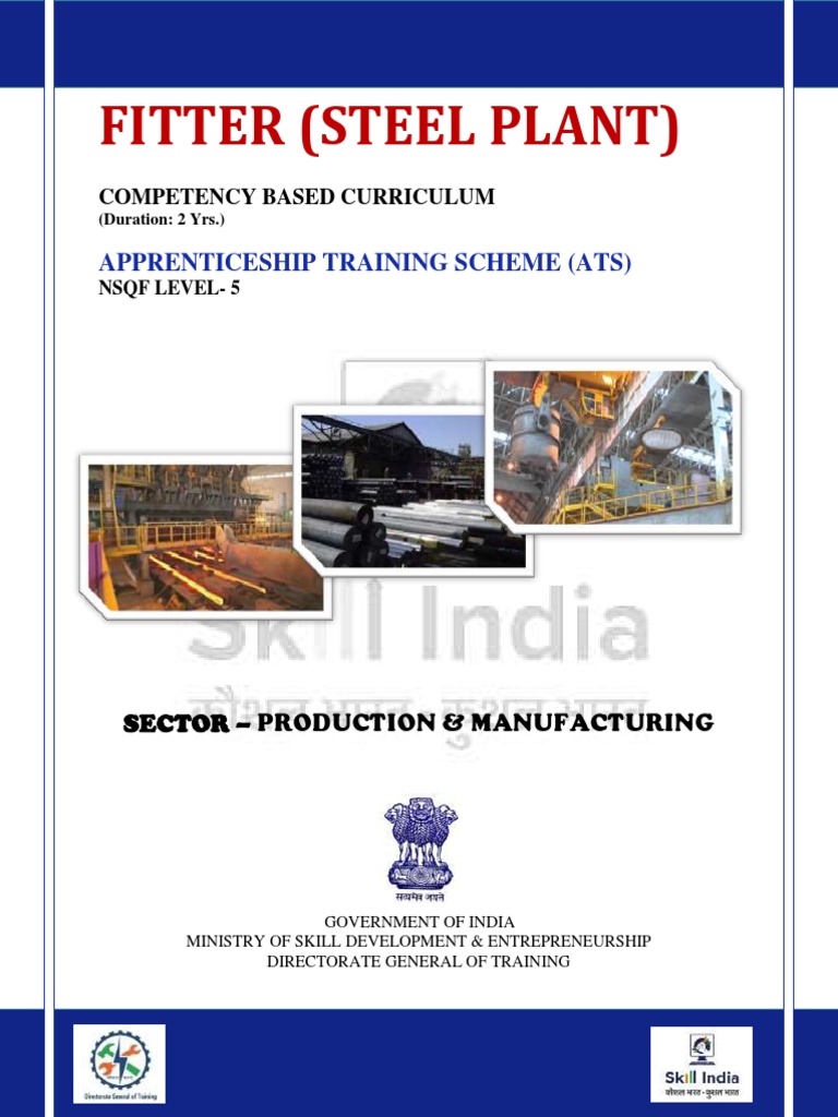 Fitter Steel Plant Curriculum Overview | PDF | Apprenticeship | Gear