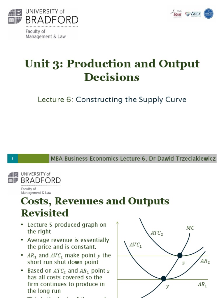Unit 3 | PDF | Supply (Economics) | Economics