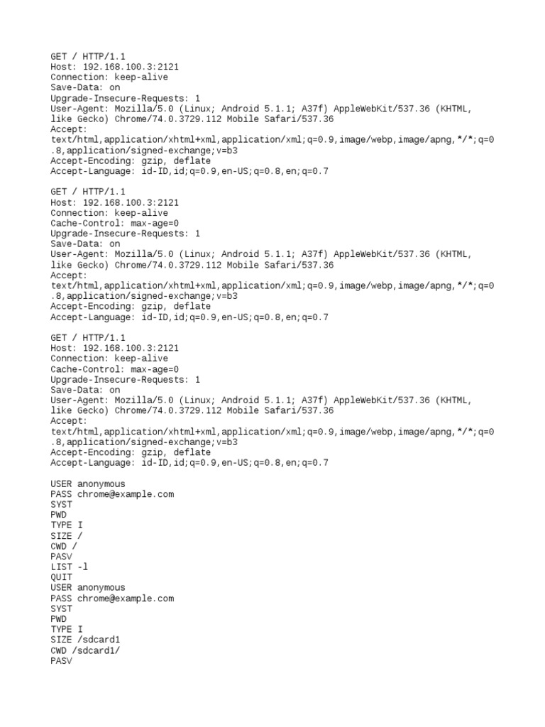 FTP Log File Analysis Reveals File Transfers | PDF | Internet Protocol Based Network Software ...