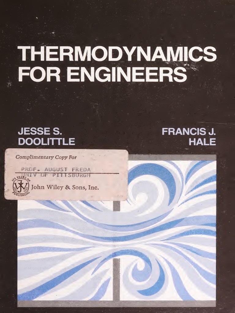 Thermodynamics For Engineers | PDF | Entropy | Heat