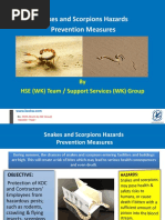 Snake Awareness Toolbox Talk | PDF | Snake