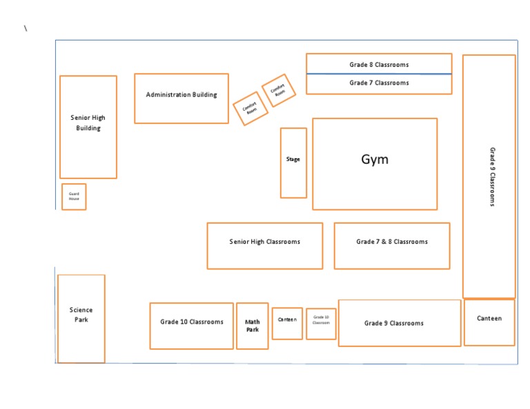 Map of School | PDF
