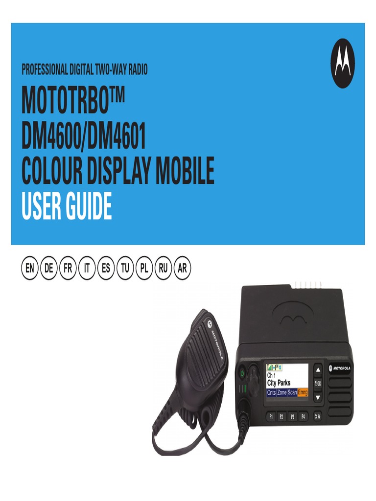 DM4600 User Guide | PDF | Copyright | Radio