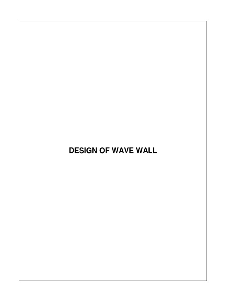 Wave Wall-Type 4 | PDF | Applied And Interdisciplinary Physics ...