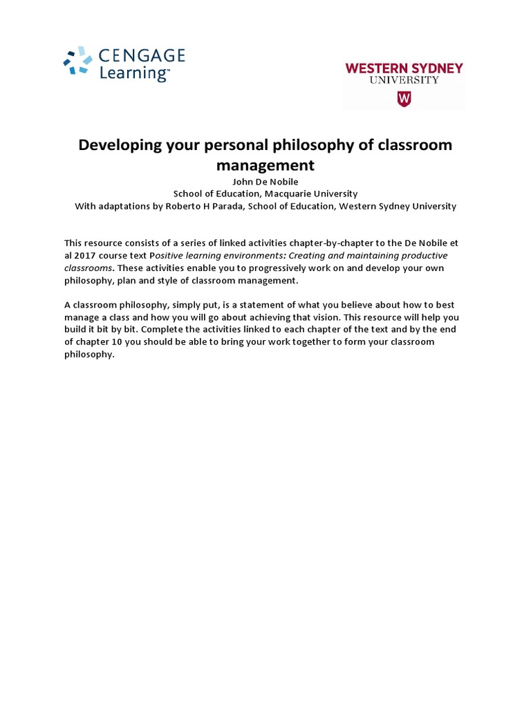 Pple A2b Final | PDF | Classroom Management | Pedagogy