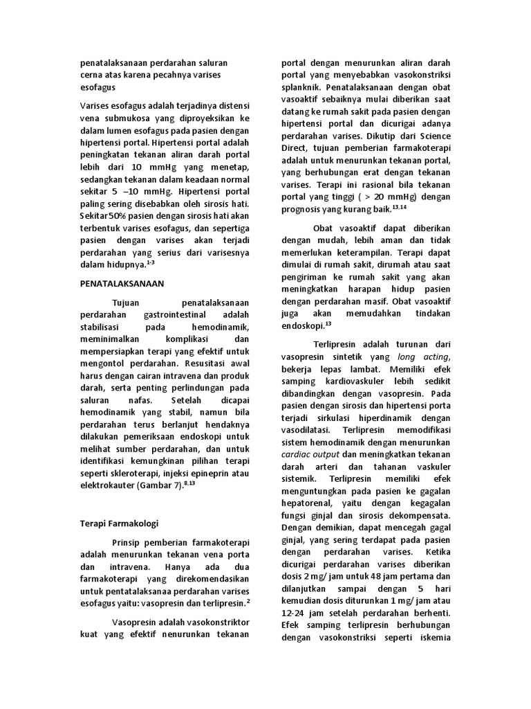 Varises Esofagus - 5 | PDF