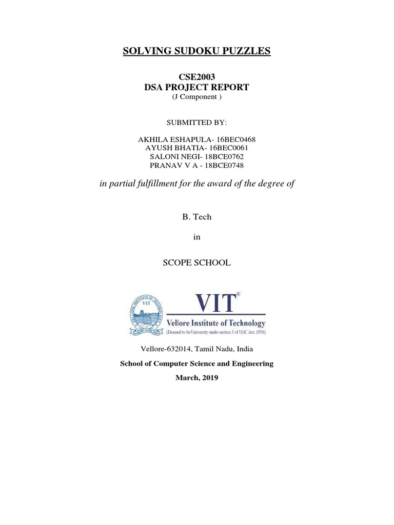 Solving Sudoku Puzzles | PDF | Dynamic Programming | Computer Programming