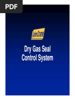 Compressor Dry Gas Seal System | PDF | Valve | Bearing (Mechanical)