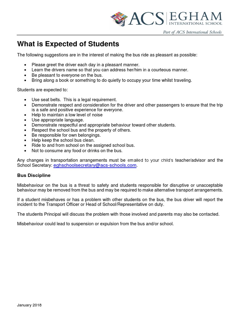 2 Student Expectation | PDF