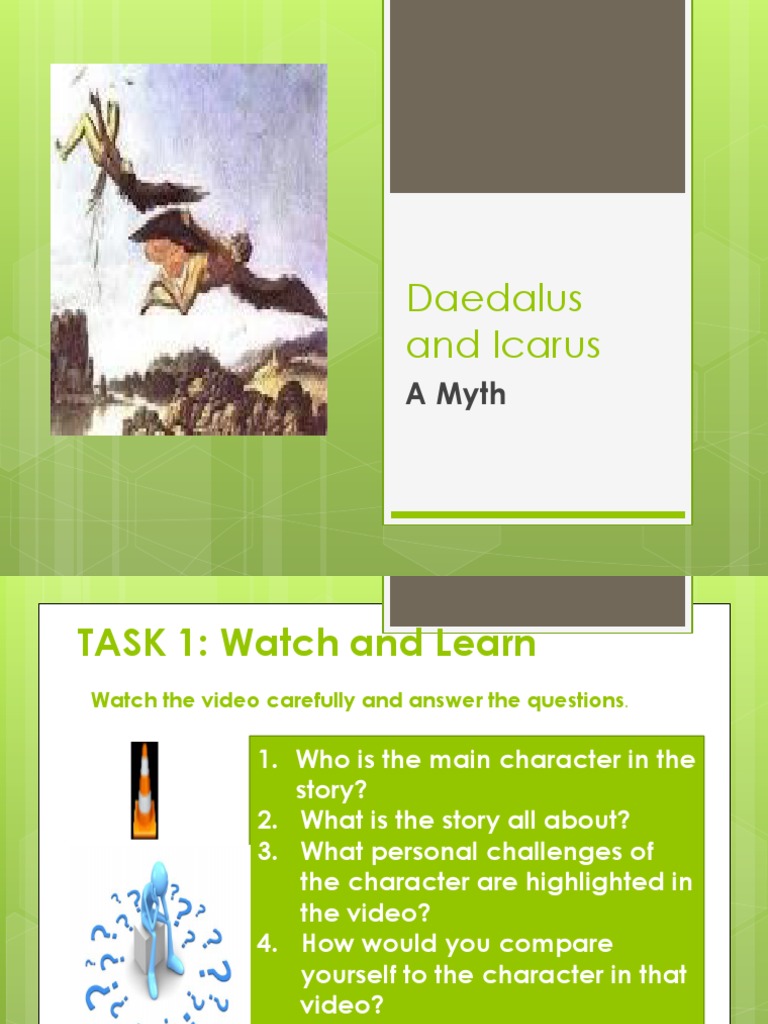 Daedalus and Icarus | PDF | Minotaur | Theseus