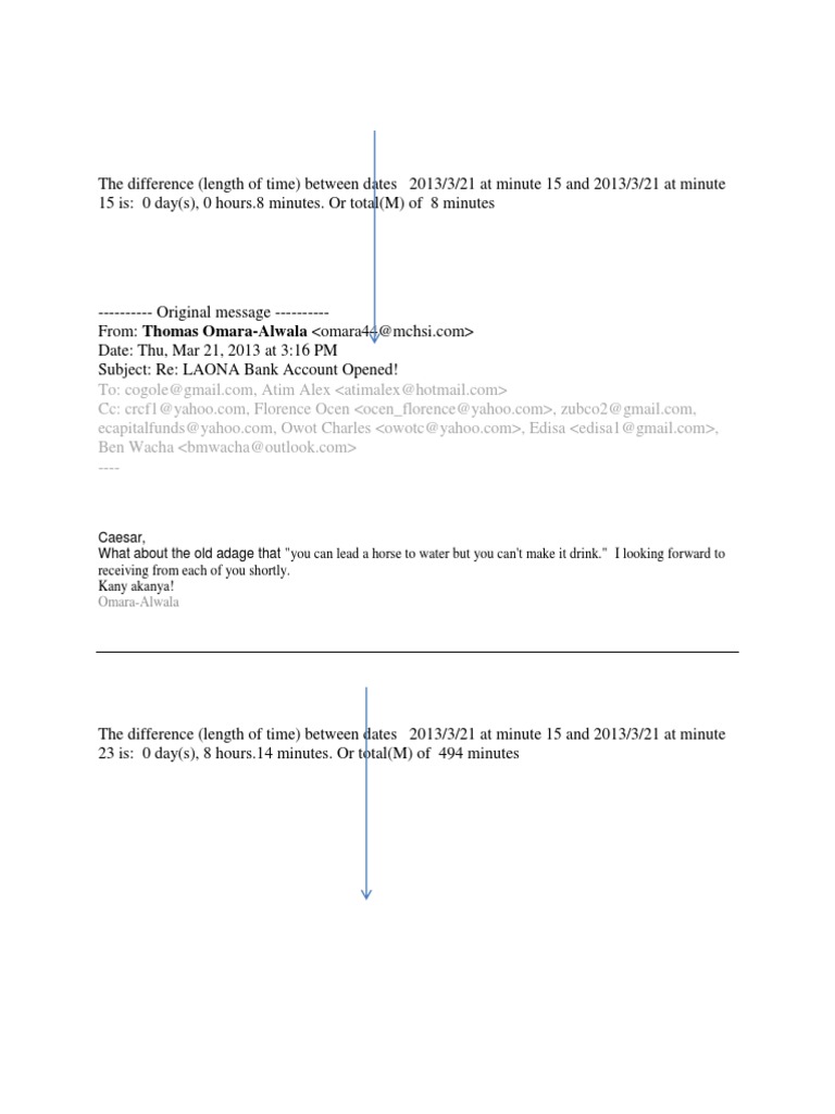 Date Time Difference Calculation | PDF