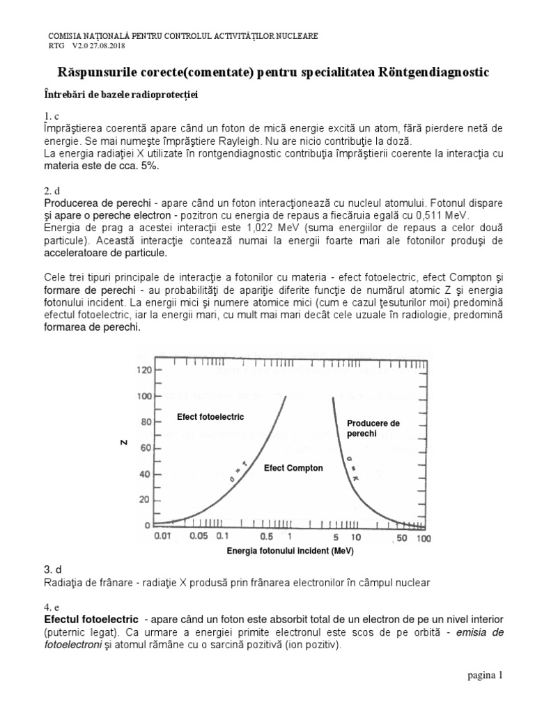 RTG Raspunsuri PDF | PDF