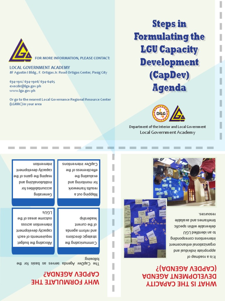 CapDev Brochure | PDF | Capacity Building | Goal