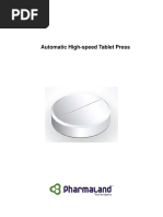 Working & Principle of Tablet Compression Machine - Pharmaceutical ...