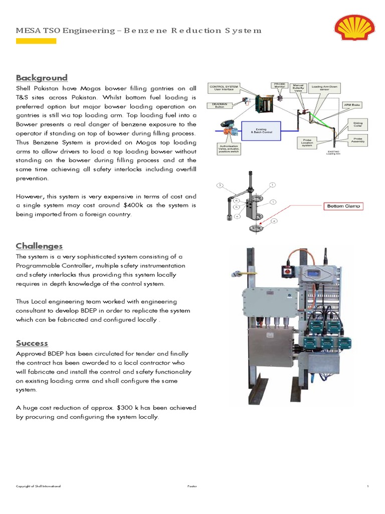 Benzene Reduction System | PDF