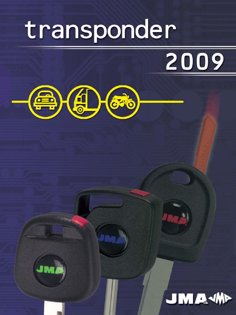Transponder 09 PDF | PDF | Toyota | Ford Motor Company