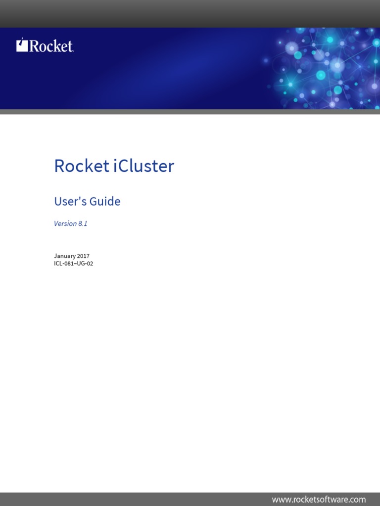 Icluster Userguide v81 PDF | PDF | Computer Cluster | Replication (Computing)