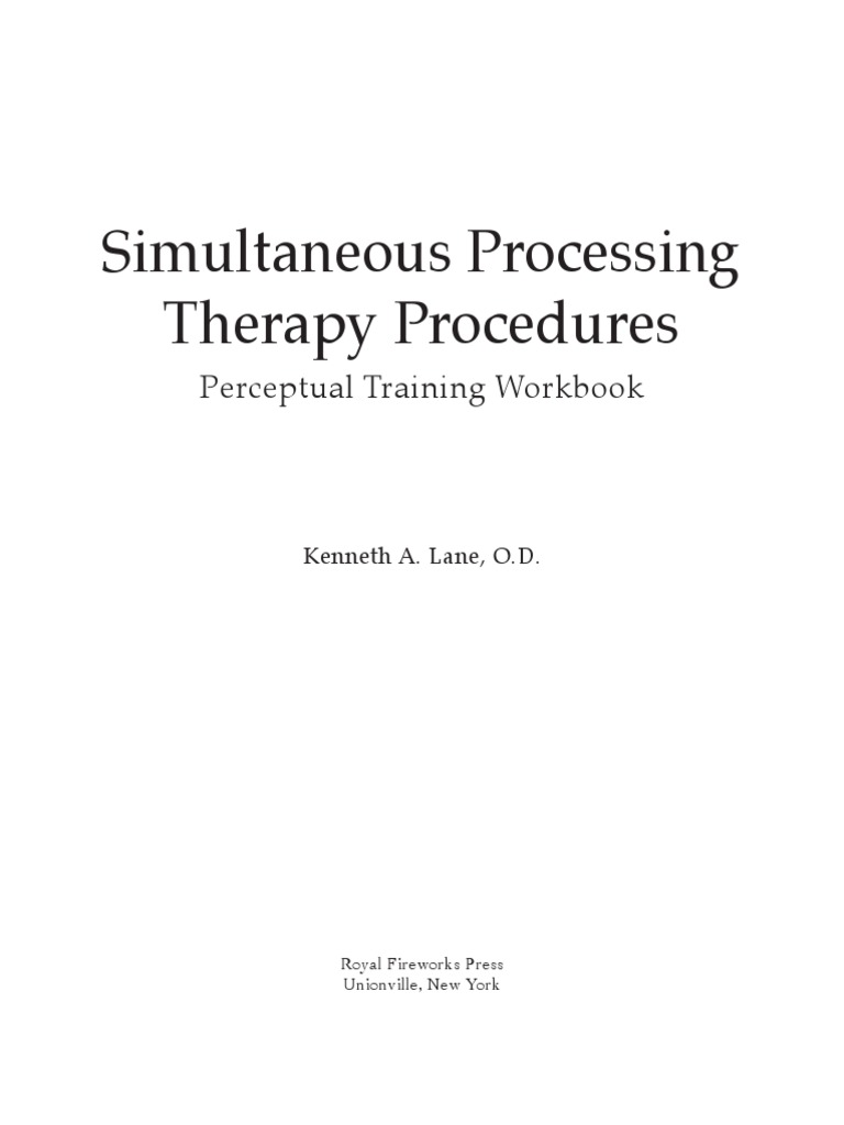 Simultaneous Processing Therapy Samples Pages | PDF | Teaching Methods ...
