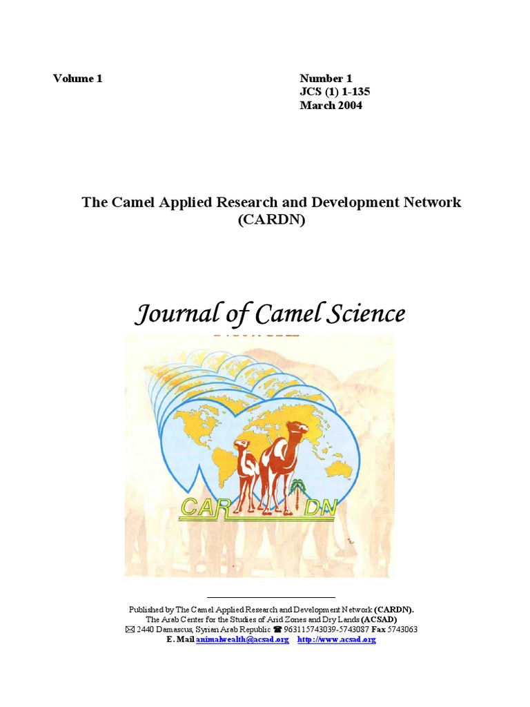 Research Camel PDF | PDF | Camel | Nature