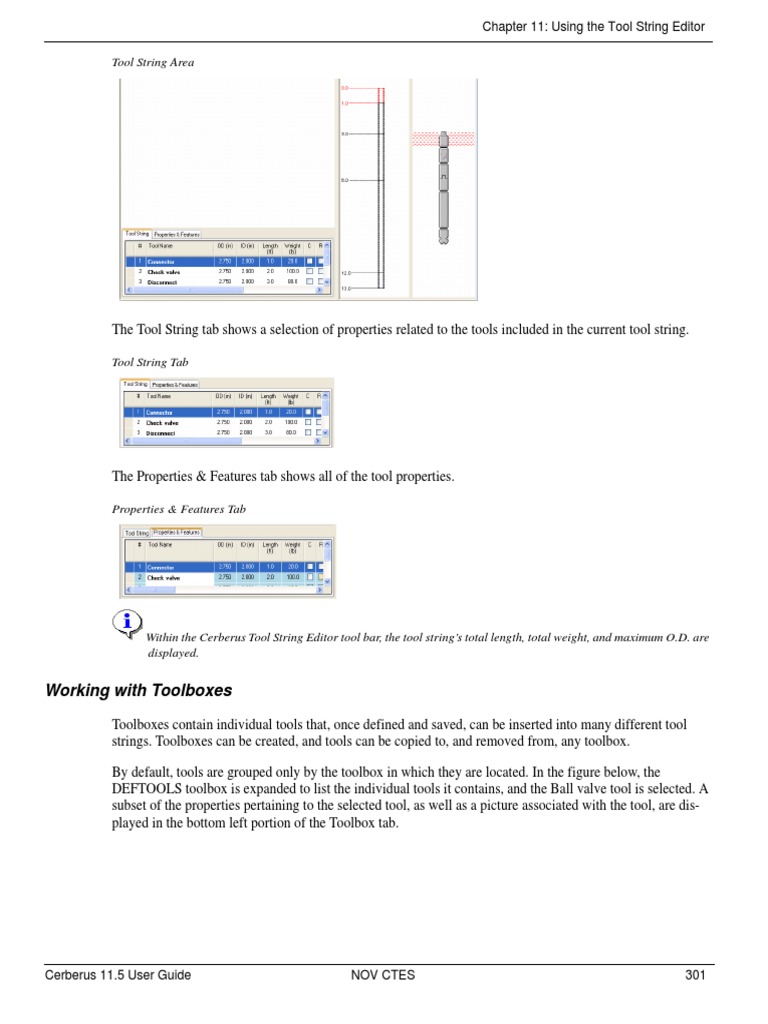 Tool String Area: Working With Toolboxes | PDF | System Software ...