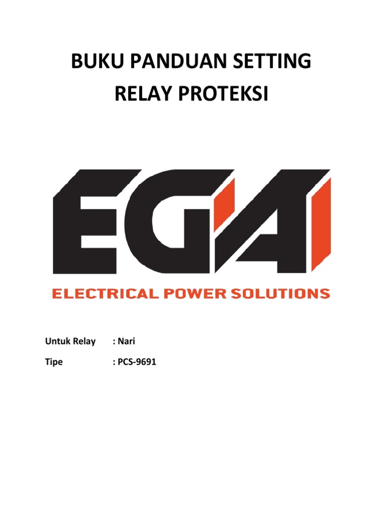 Panduan Setting Relay Nari PCS-9691 | PDF | Komputer