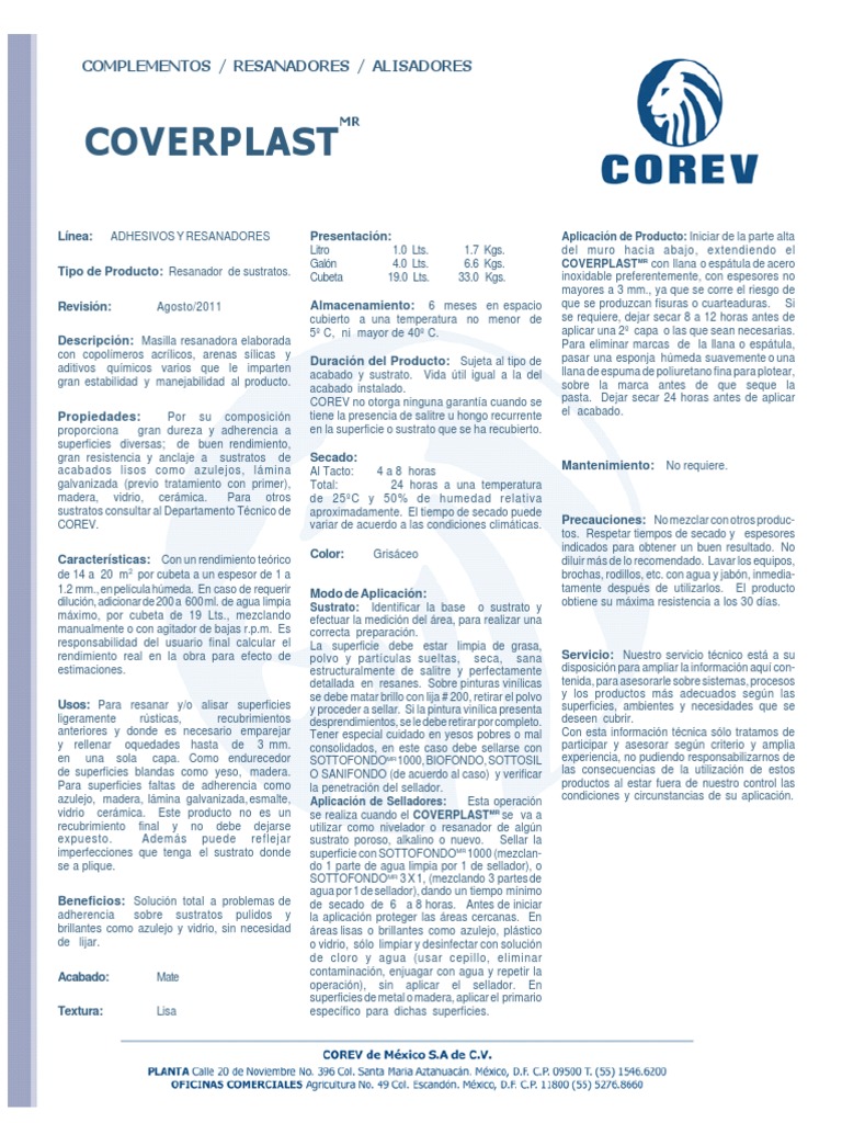 2 Coverplast | PDF | Pintar | Materiales
