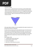 Drama Triangle Workbook With Worksheets | PDF
