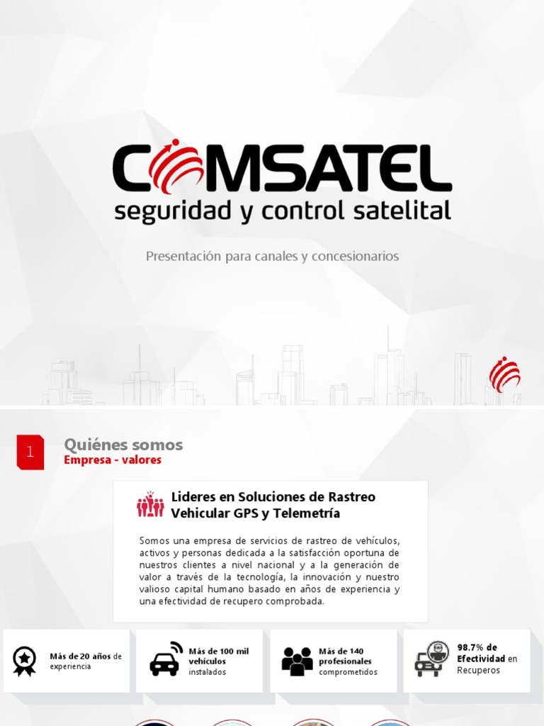 Presentación Comsatel Gps | PDF | Aplicación movil | Android (sistema operativo)