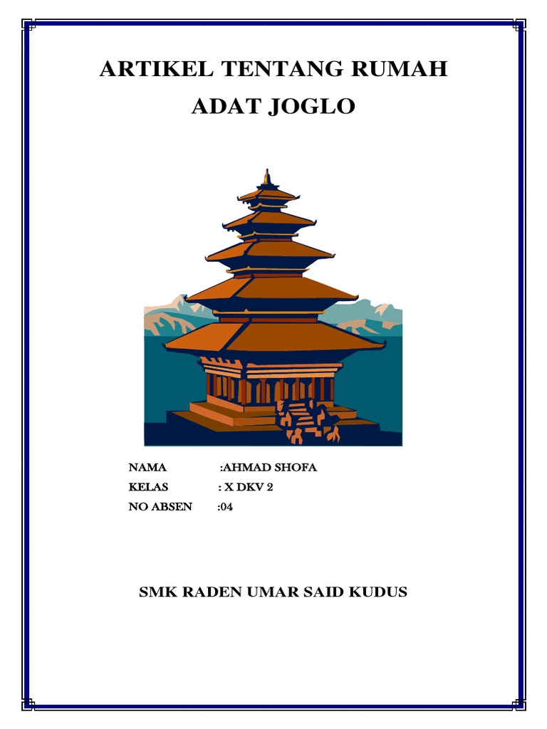Pengertian Omah Joglo | PDF
