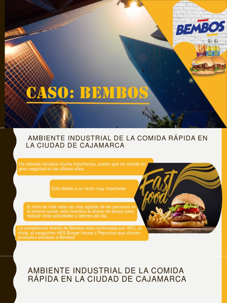 Caso Bembos Como Bembos No Hay Ninguna | PDF | Calidad (comercial ...