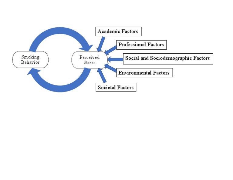 Societal Factors in Stress and Smoking | PDF