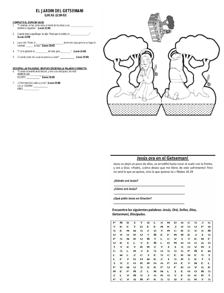 Jesus en El Getsemani | PDF
