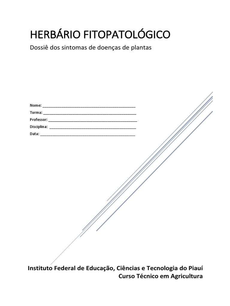 Modelo Do Herbário | PDF