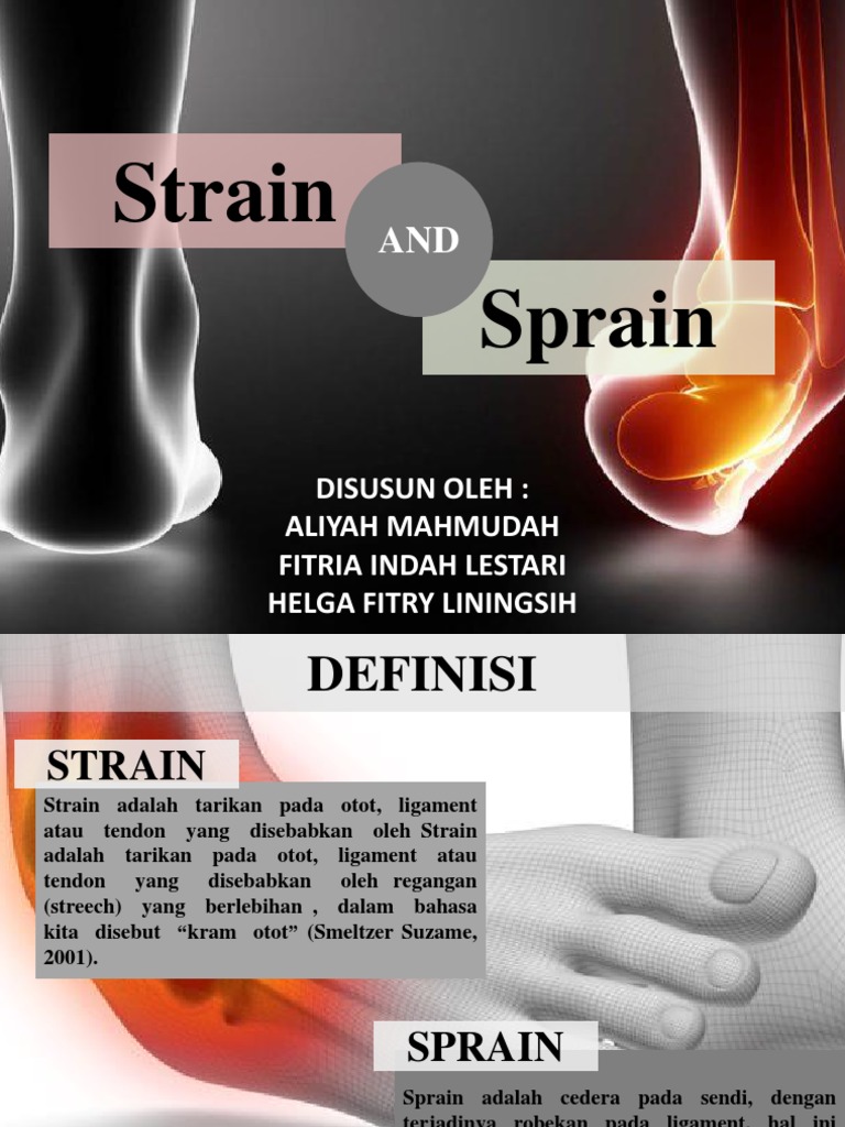 Strain Dan Sprain | PDF