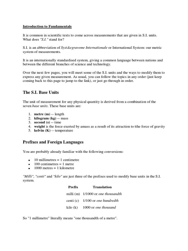 Electric Current Voltage And Resistance Pdf International System Of