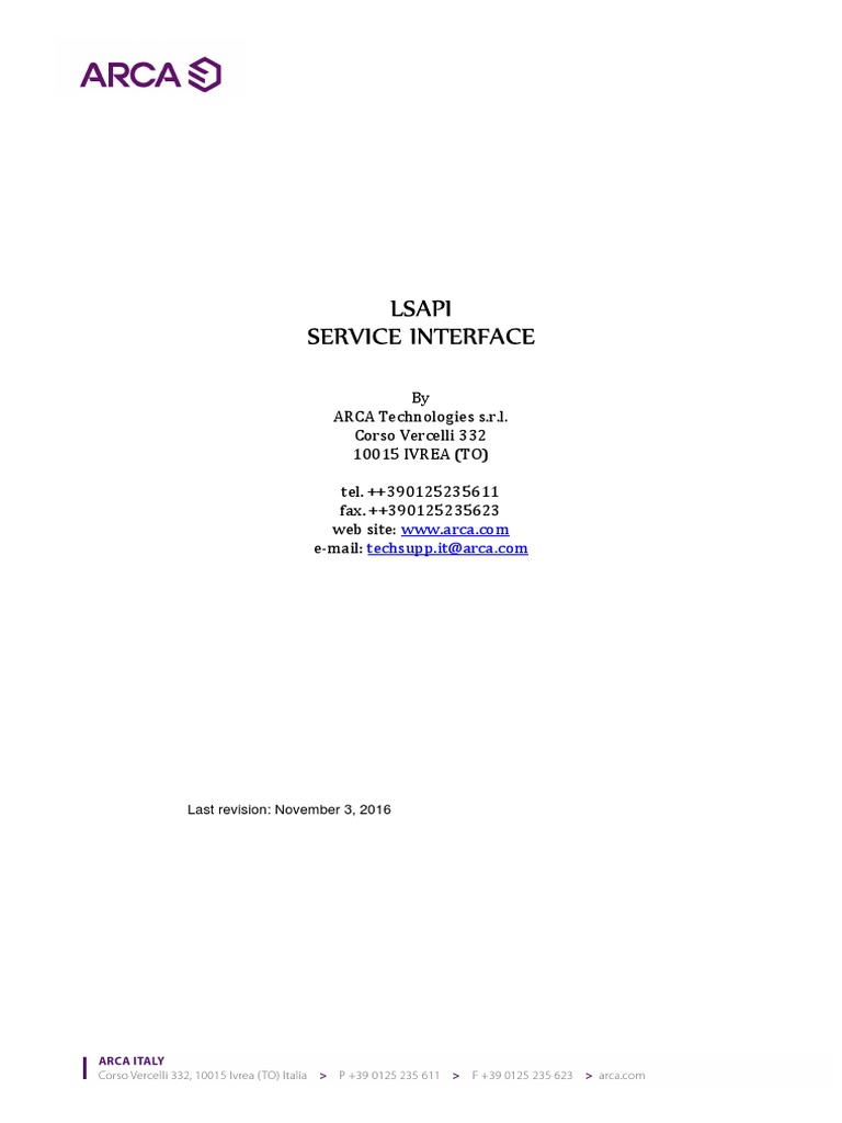 LsApi PDF | PDF | Library (Computing) | Application Programming Interface