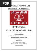 Iadc PDC Bit Classification | PDF | Hardness | Drill